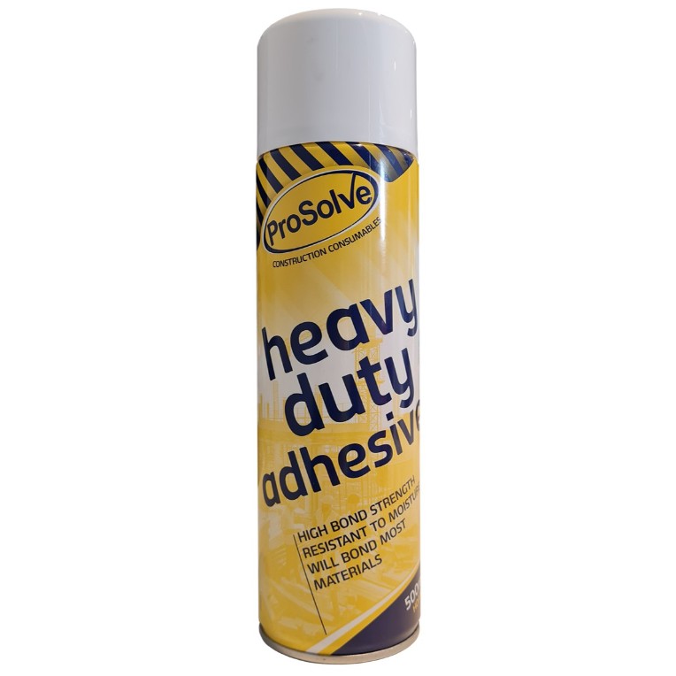 PROSOLVE Heavy Duty Adhesive Aerosol 500ml | Warehouse Building ...